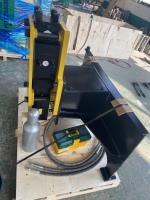 China Hydraulic Skid Steer Post Pounder Attachment 53mm 68mm Post Driver for Excavator Farm Fence Driver for sale