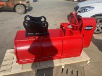China Hydraulic Flail Mower Attachment for 3.5T Excavator 419kg Side Shift Lawn Mower for sale