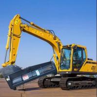 China Hydraulic Flail Mower Attachment for 3.5T Excavator 419kg Side Shift Lawn Mower for sale