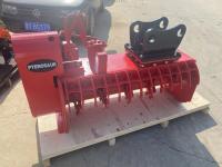 China Hydraulic Forestry Mulcher for 1-16 Ton Excavator 1200-1500mm Working Width Flail Mower for sale