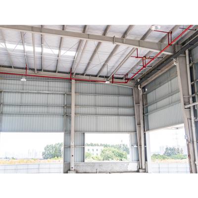 China Light Peb Steel Structure Insulated Prefab Steel Warehouse Mall Frame Construction for sale