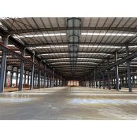 China Large Industrial Buildings Structural Steel Construction Steel Prefab Buildings for sale