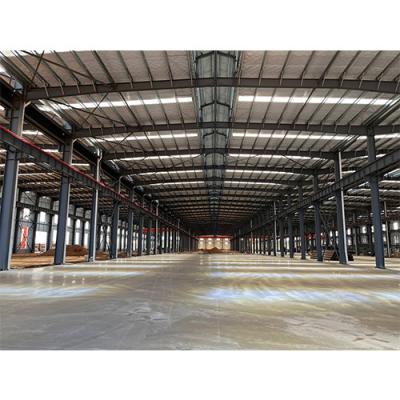 China Large Industrial Buildings Structural Steel Construction Steel Prefab Buildings for sale