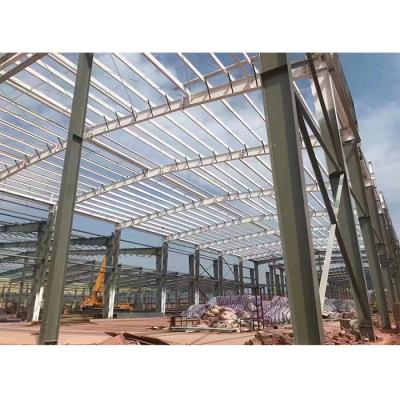 China commercial steel structure building metal frame steel frame office construction for sale