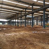 China Painting / Hot Dip Galvanized Steel Structure Prefab Steel Building Manufacturers for sale