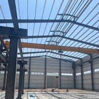 China Popular Modern Design Prefab Steel Building Structures Metal Warehouse Bildings Construction Low Cost for sale