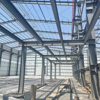 China Popular Modern Design Prefab Steel Building Structures Metal Warehouse Bildings Construction Low Cost for sale