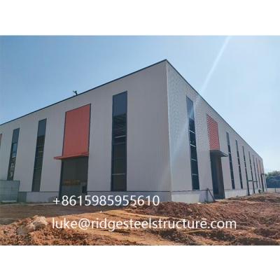 China Prefab Factory Building Pre-Fabricated Steel Structure for Efficient Construction of Workshops Plants & Warehouses Design for sale