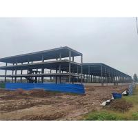 China Agricultural Industrial Steel Buildings , Modern Easy Build Metal Shed Warehouse for sale