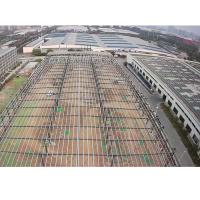 China Architectural Design Of Industrial Workshop Warehouse Office , Two Storey Steel Frame Building for sale