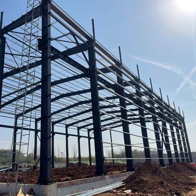 China Hot Selling Metal Frame Steel Structure Warehouse Workshop Hangar Building Without Middle Columns for sale