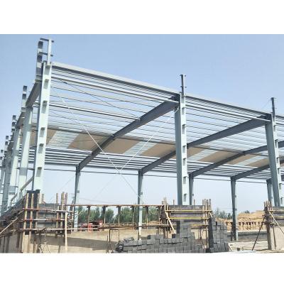 China Galvanized Prefabricated Factory Price Steel Structure for Steel Frame Structure Industrial Warehouse Worskshop Building for sale
