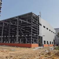 China Steel Structure Industrial Building Factory Shed Prefab Metal Warehouse for sale