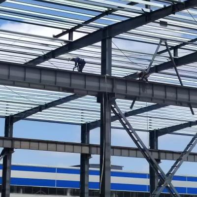 China Steel Garage Building Kit For Prefabricated Industrial Workshop Warehouse for sale