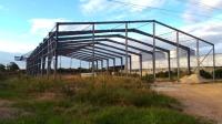 China Heavy Duty Metal Prefabricated Hay Shed, Farm Building for Hay Storage and Livestock Feed for sale