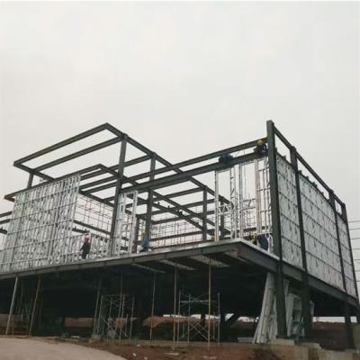 China H beam heavy industrial Prefabricated Steel Structure frame for Coastal Hurricane-Prone Regions and Heavy Snow Load for factory /warehouse /plants with crane for sale