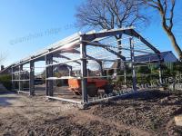 China Sustainable Design Modular Metal Building Structure Steel Warehouse Prefabricated for sale