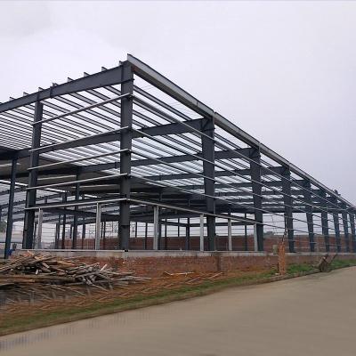 China Light-gauge steel workshops, industrial steel structures, metal building kits, and prefabricated warehouses for sale. for sale