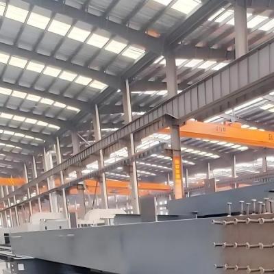 China Industrial Steel Structures Prefabricated Large Warehouse Workshop Pre Engineered Building Construction for sale