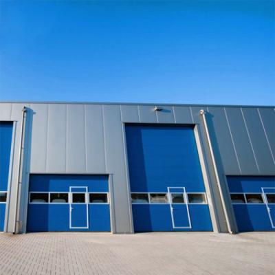 China Industrial Steel Structure Warehouse Hangar Prefab Building Construction Prefab Kits for sale