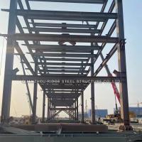 China Prefabricated Steel Commercial Warehouse Industrial Fabricated Workshop Prefab Office Farm Metal Shed Portal Frame Steel Structure Building Construction for sale