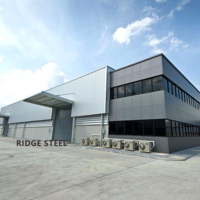 China Modular Building Steel Structure components allowing scalable construction and easy future expansion of facilities for sale