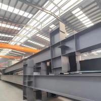 China Prefabricated Construction Metal Materials Prefab Hangar Workshop Steel Building for sale