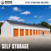 China Modern Prefabricated Steel Warehouse With High-Strength Galvanized Steel Structure Eco-Friendly & Energy-Saving for sale