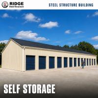 China Modern Prefabricated Steel Warehouse With High-Strength Galvanized Steel Structure Eco-Friendly & Energy-Saving for sale