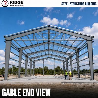 China Competitive Price Steel Structure Garage Prefab Warehouse Steel Structure Steel Prefab Warehouse and Warehouse for sale