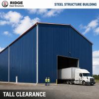 China Fast Build Prefab Metal Building For Light Steel Structure Warehouse Construction for sale