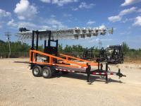 China 5m Emergency Mobile Cow Telecom Tower On Wheels for sale