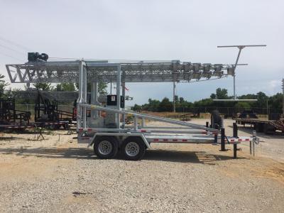 China Emergency Mobile Quadrangle Cow Towers With Wheels for sale