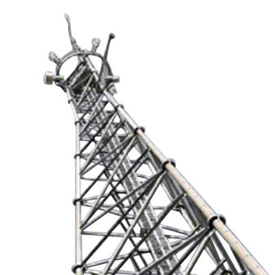 China Angle Hot Dip Galvanized 100 Foot Self Supporting Tower Three Legged for sale