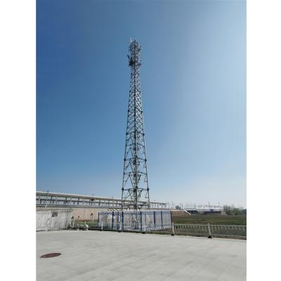 China 3 Leg Steel Tube Cell Phone Signal Tower Mobile Telecommunication for sale