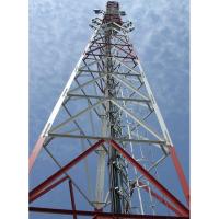 China Self Supporting 3 Legs Angle Steel Tower Communication Lattice for sale