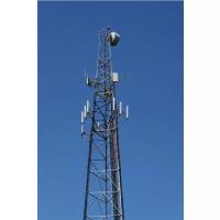 China Hot Dip Galvanized Tubular Steel Tower 30m 60m Gsm Communication Telecom for sale