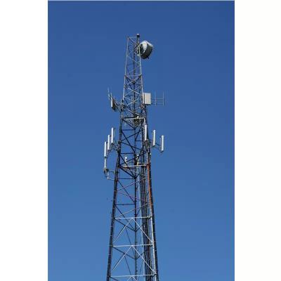 China Hot Dip Galvanized Tubular Steel Tower 30m 60m Gsm Communication Telecom for sale