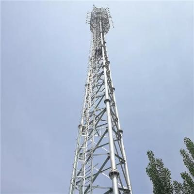 China 4 Legs Self Supporting 30m Lattice Steel Tower For Power Transmission for sale