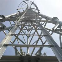 China 3 Or 4 Legged Telecom Lattice Tower Steel Antenna Customized 10 Mtr for sale