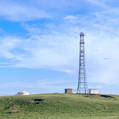 China Hot Galvanizing Tower Communications 20-60m Steel Mobile For Transmitting Signals for sale