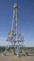 China Angle Steel Structure Mobile Communication Tower 20m - 100m Microwave for sale