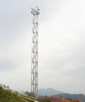 China Iso Certified 15m Angle Steel Tower , Telecommunications Towers for sale