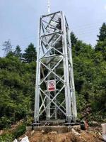 China Iso Certified 15m Angle Steel Tower , Telecommunications Towers for sale