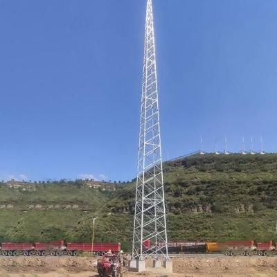 China Wifi Cell Lattice Antenna Tower 4 Legs Angle Tube Angular Steel for sale