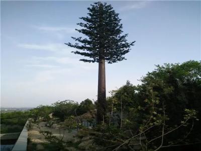 China Landscaping Camouflage Pine Monopole Antenna Tower Artificial for sale