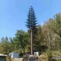 China Landscaping Camouflage Pine Monopole Antenna Tower Artificial for sale