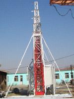 China 20m - 32m Red And White Rapid Deployment Tower 20'' Room Telescopic for sale