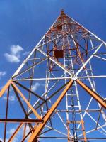 China Q235 Galvanized Angle Steel Mobile Cell Tower 4 Legs Radio TV Broadcasting Equipment for sale