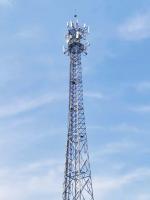China Four Legged  Q345B  Telecom Cell Towers Galvanized Steel Communication Tower for sale
